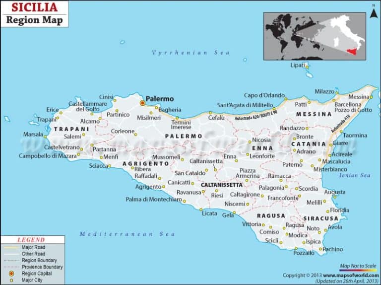 Ruta por Sicilia en 11 días por libre (itinerario día a día + mapa ...